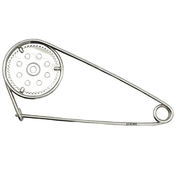 Loewe | Jewelry | Loewe Mechano Pin Brooch Silver Metal Scarf Closure ...